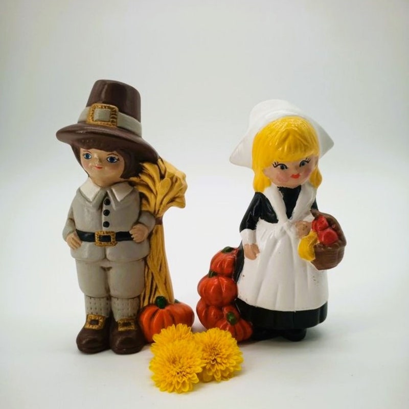 Pilgrim Figurine - Etsy