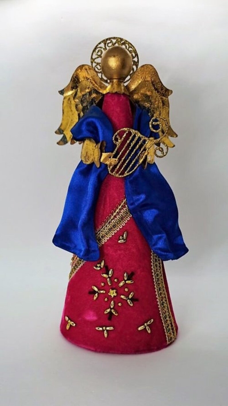 Pier 1 Handcrafted Cardboard Angels Set of 2 Home Decor Christmas Decor ...