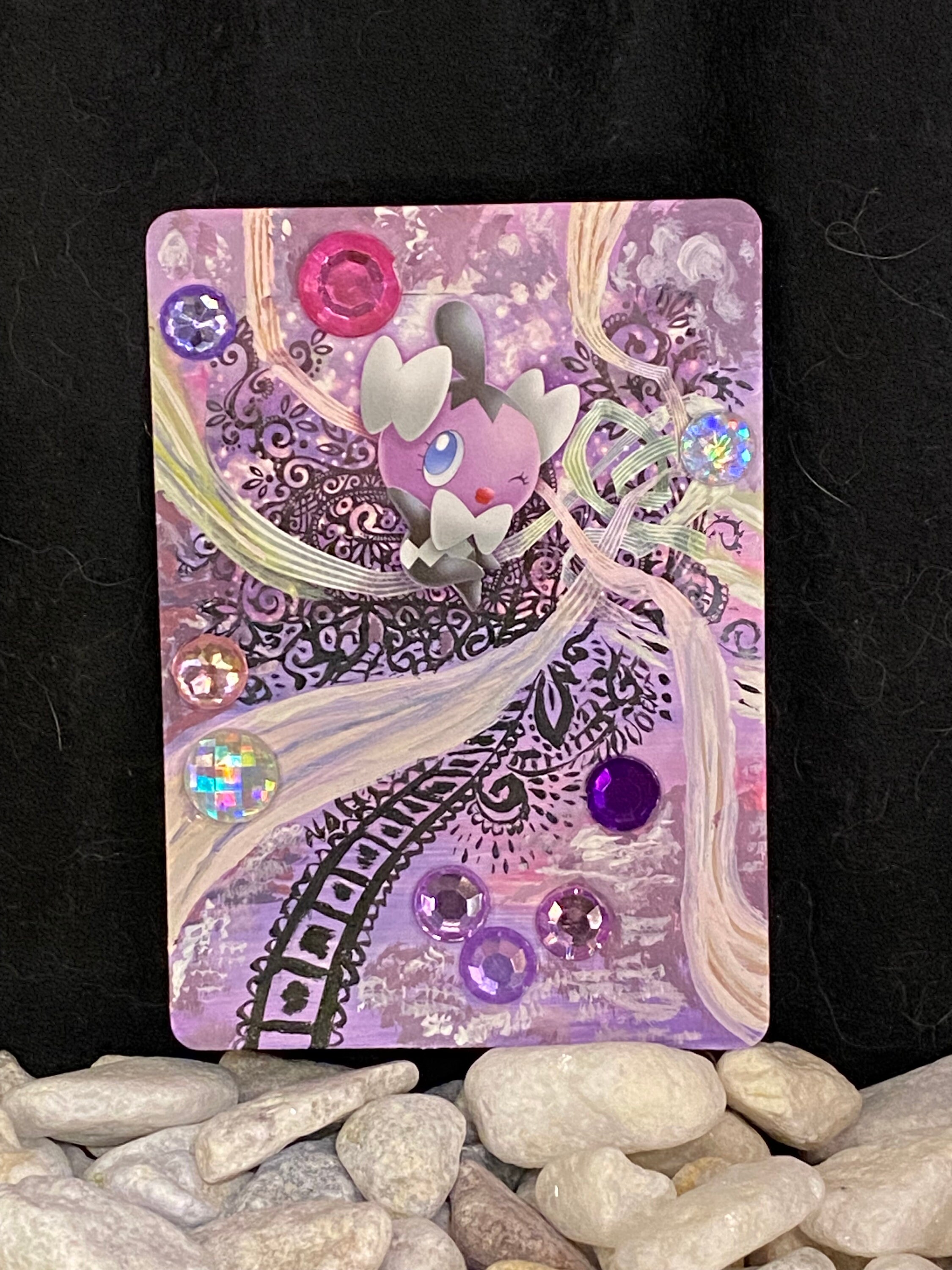 Hand Painted Gothita Pokemon Card - Etsy