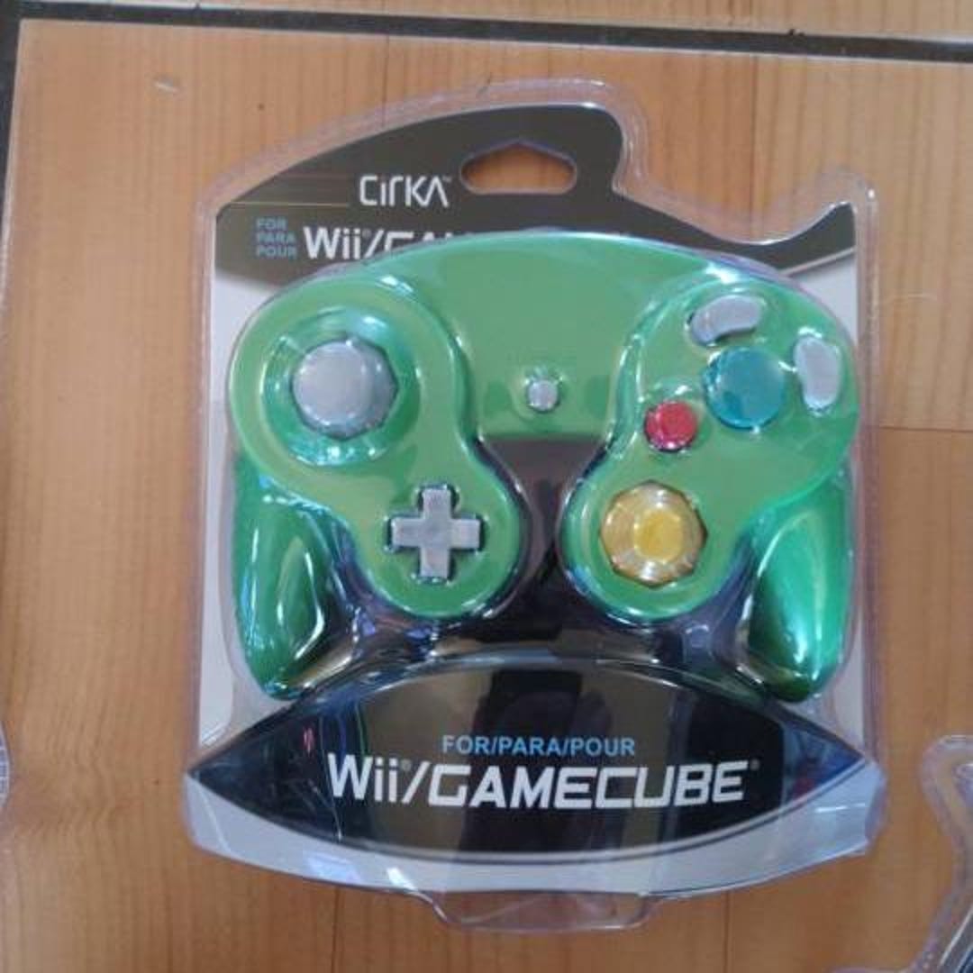 Switch/gamecube/wii/ Wii U Controller Luigi - Etsy