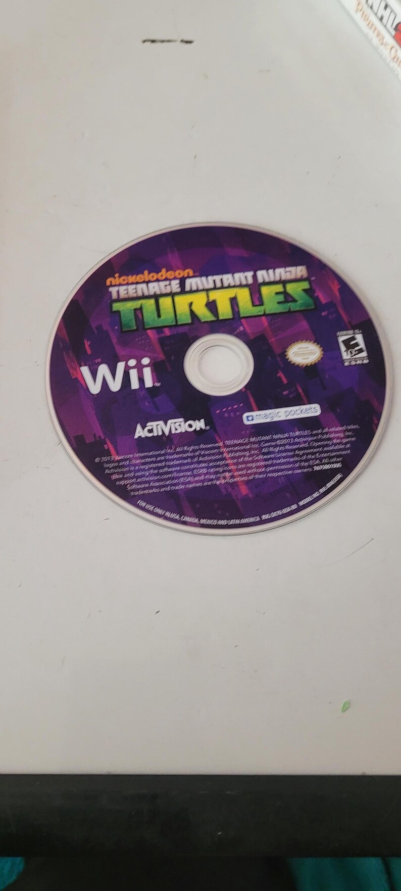 Wii Teenage Mutant Ninja Turtles - Etsy