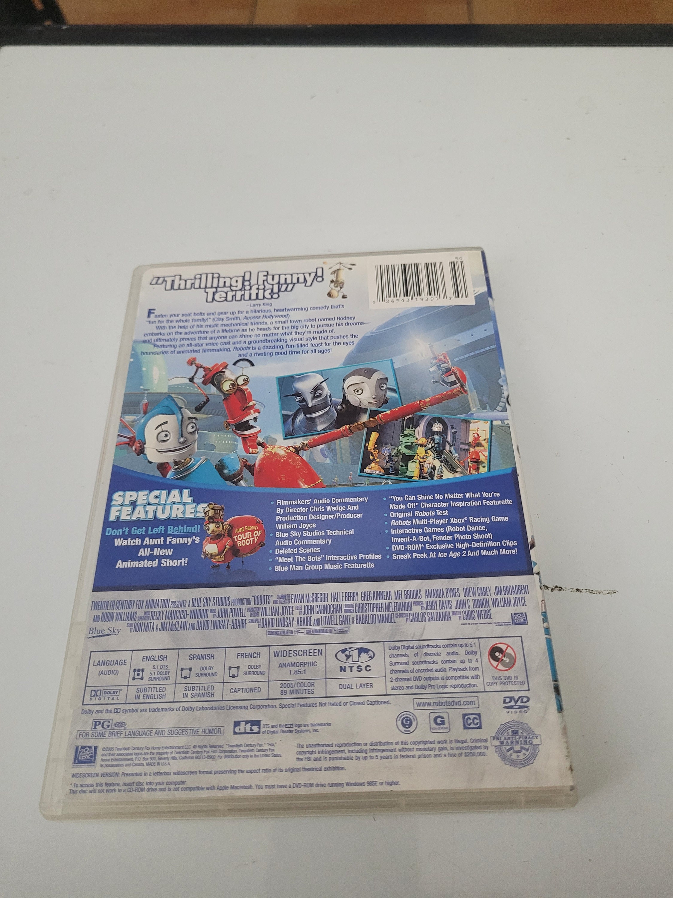 Robots Dvd 2005