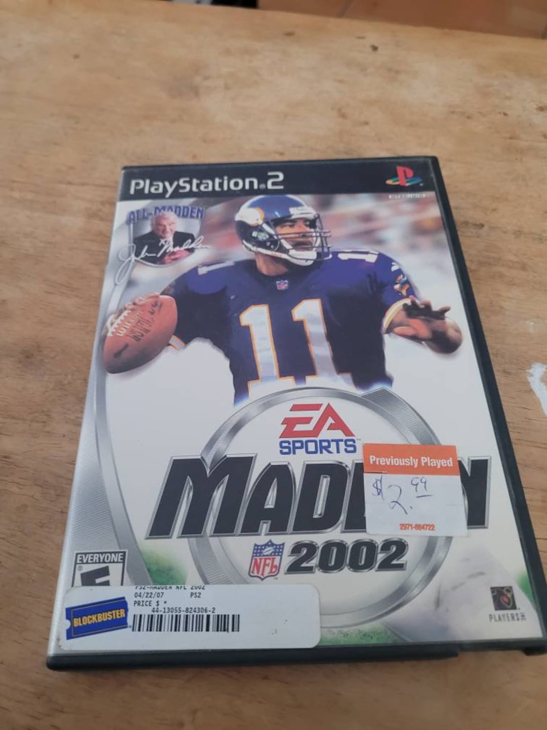 Playstation 2 Madden 2002 - Etsy