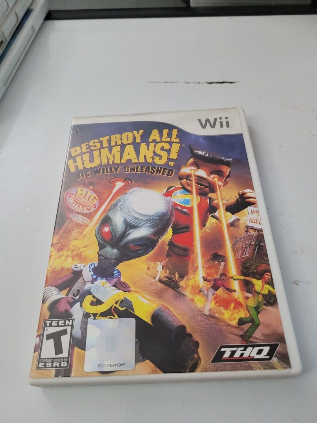 Wii Destroy All Humans Big Willy Unleashed - Etsy