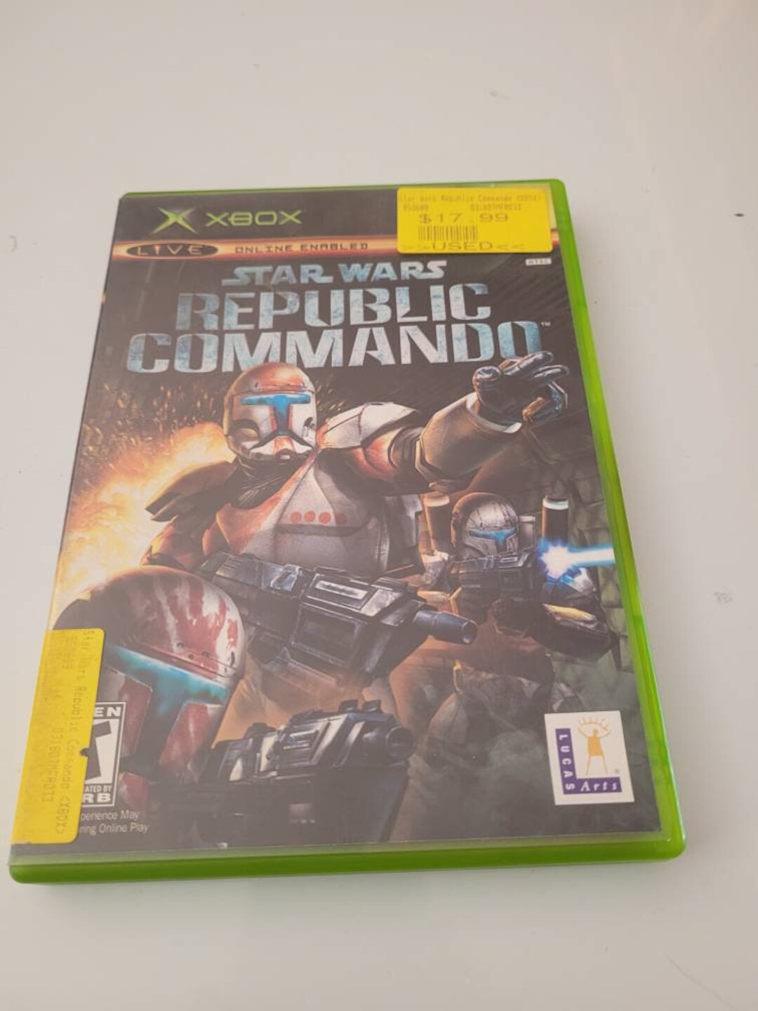 Xbox Star Wars Republic Commando Etsy