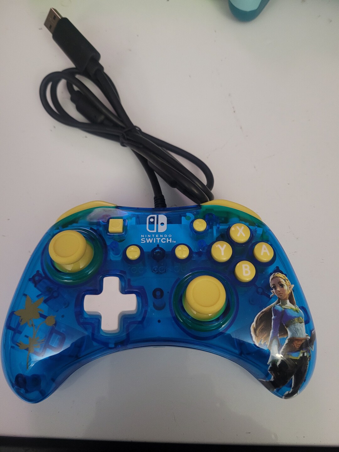 Switch Wired Controller Candy Blue Zelda - Etsy