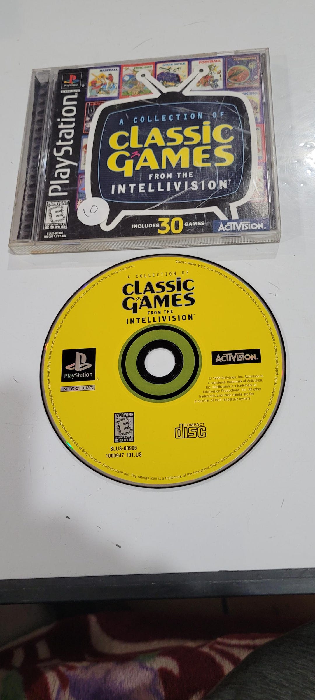 Playstation a Classic Collection of Games From the Intellivision - Etsy