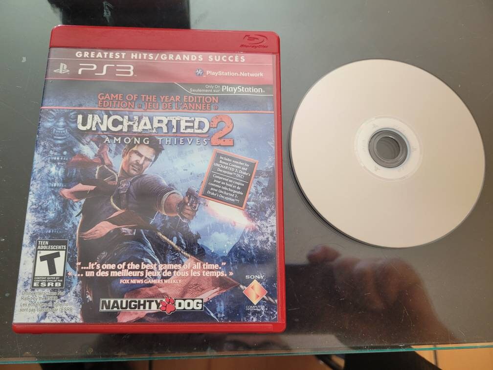 Uncharted 2 Ps3 Cover