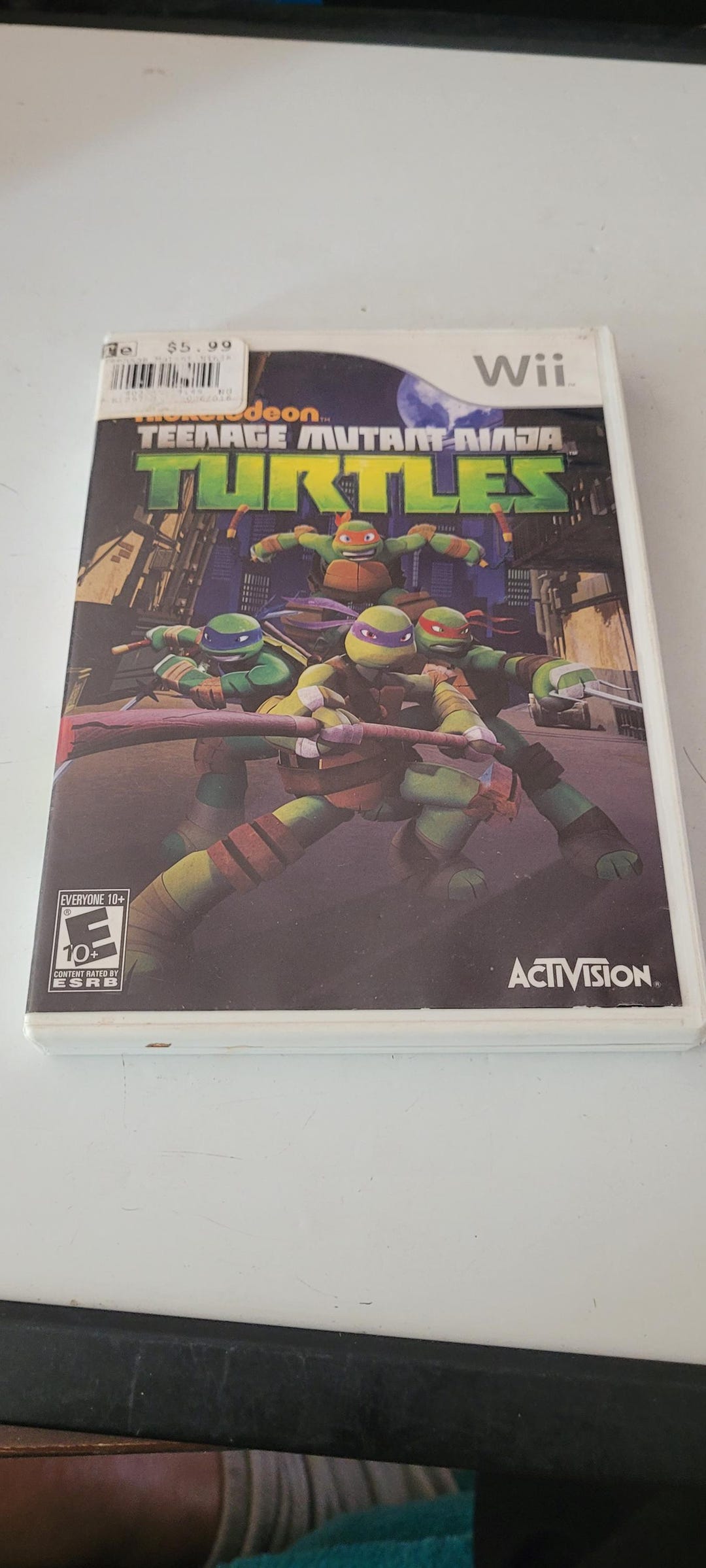 Wii Teenage Mutant Ninja Turtles - Etsy
