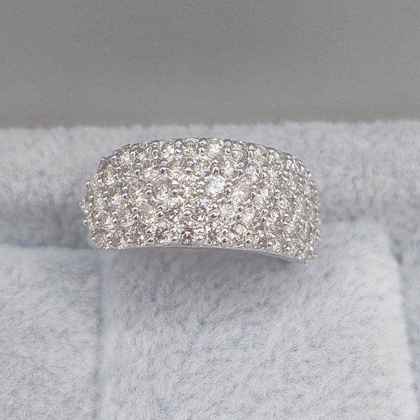 Micro Pave Ring - Etsy