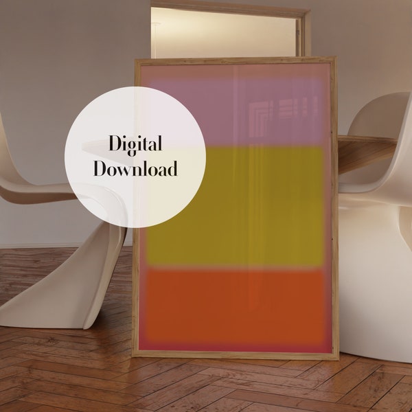 Rothko Inspired Art - Etsy UK