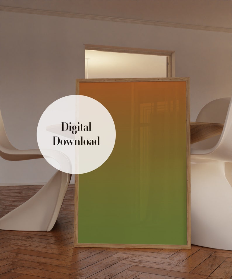 Gradient Art Print Digital Download - Etsy