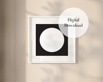 Geometric Art Digital Art Circle Art Printable Art Digital - Etsy