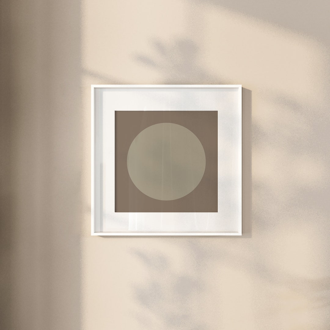 Geometric Circle Art Print - Etsy