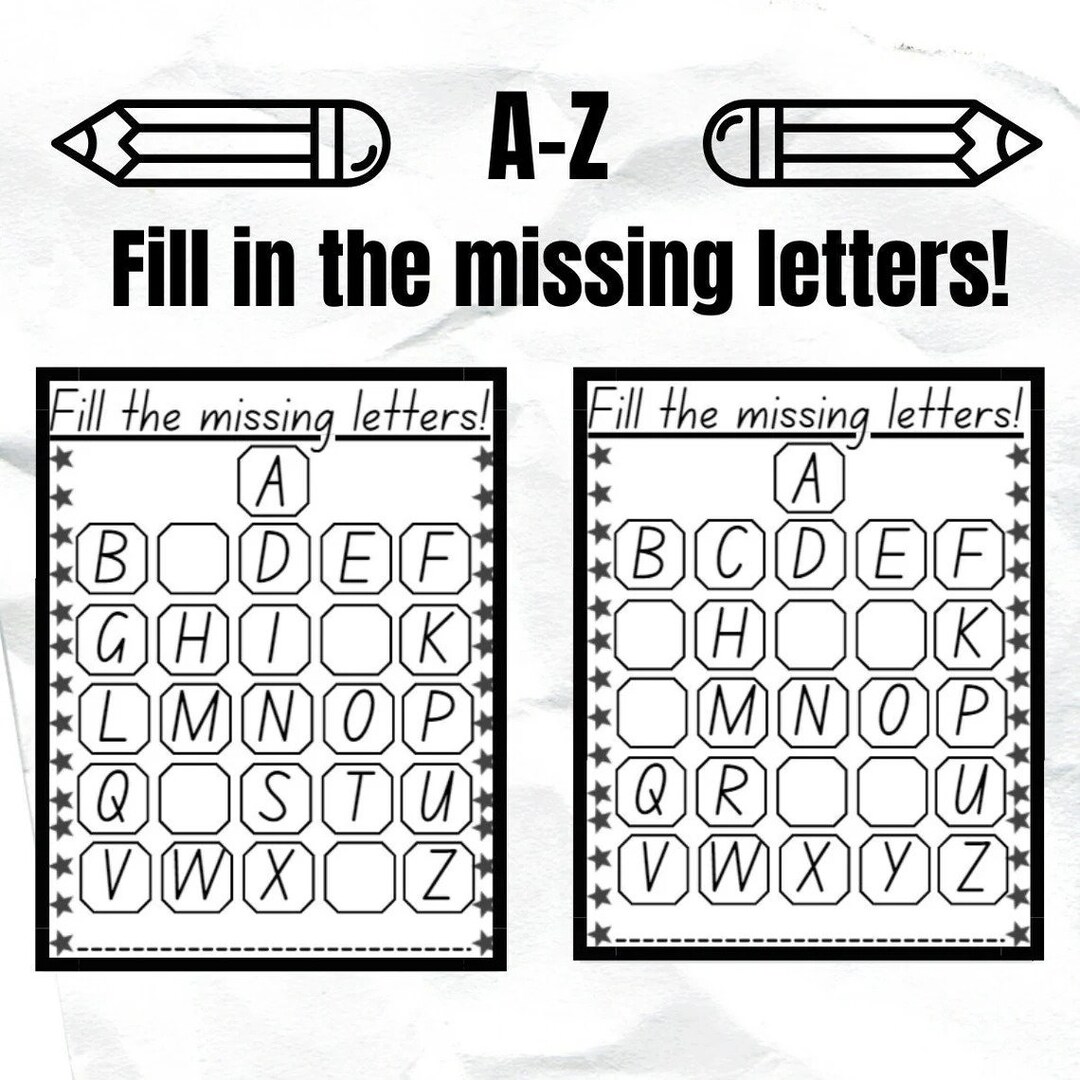 34 Pages of Find the Same Letters Preschool-kdg Phonics. - Etsy Australia