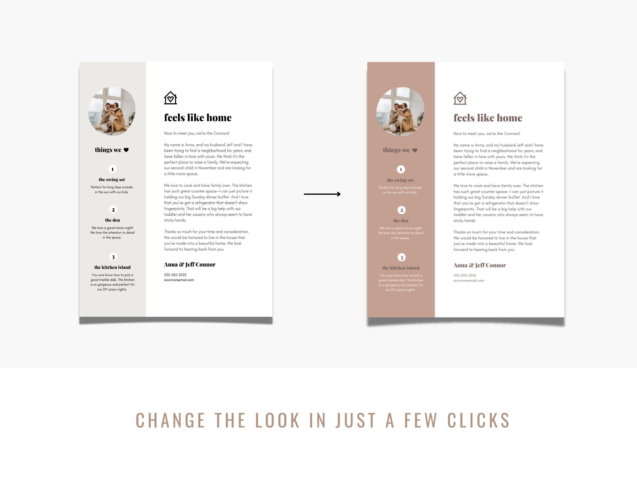 Home Offer Letter, Buyer Offer Letter for a Letter to Seller We Love ...