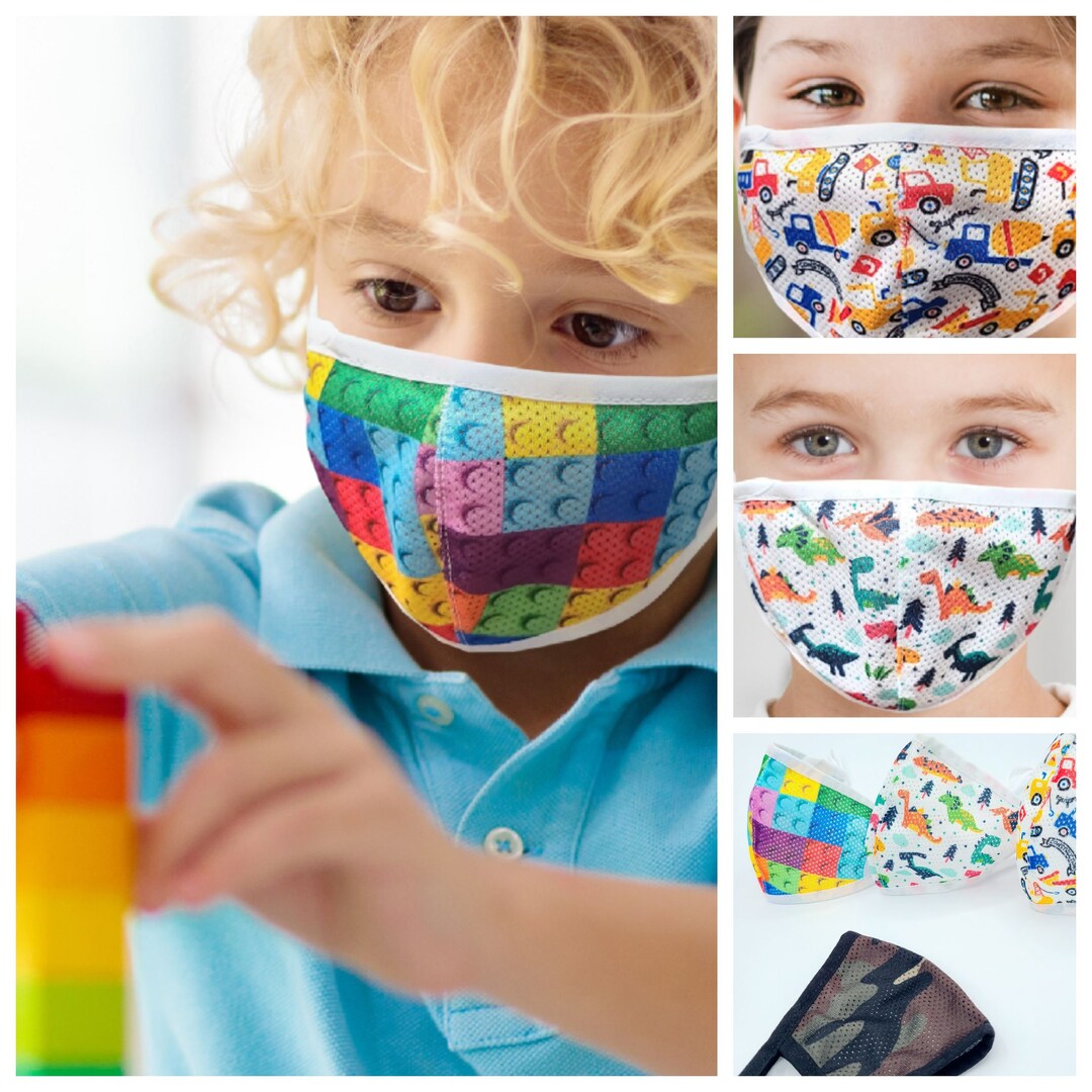 Single Layer Face Mask for Kids Sports Face Mask Athletic Face Mask ...
