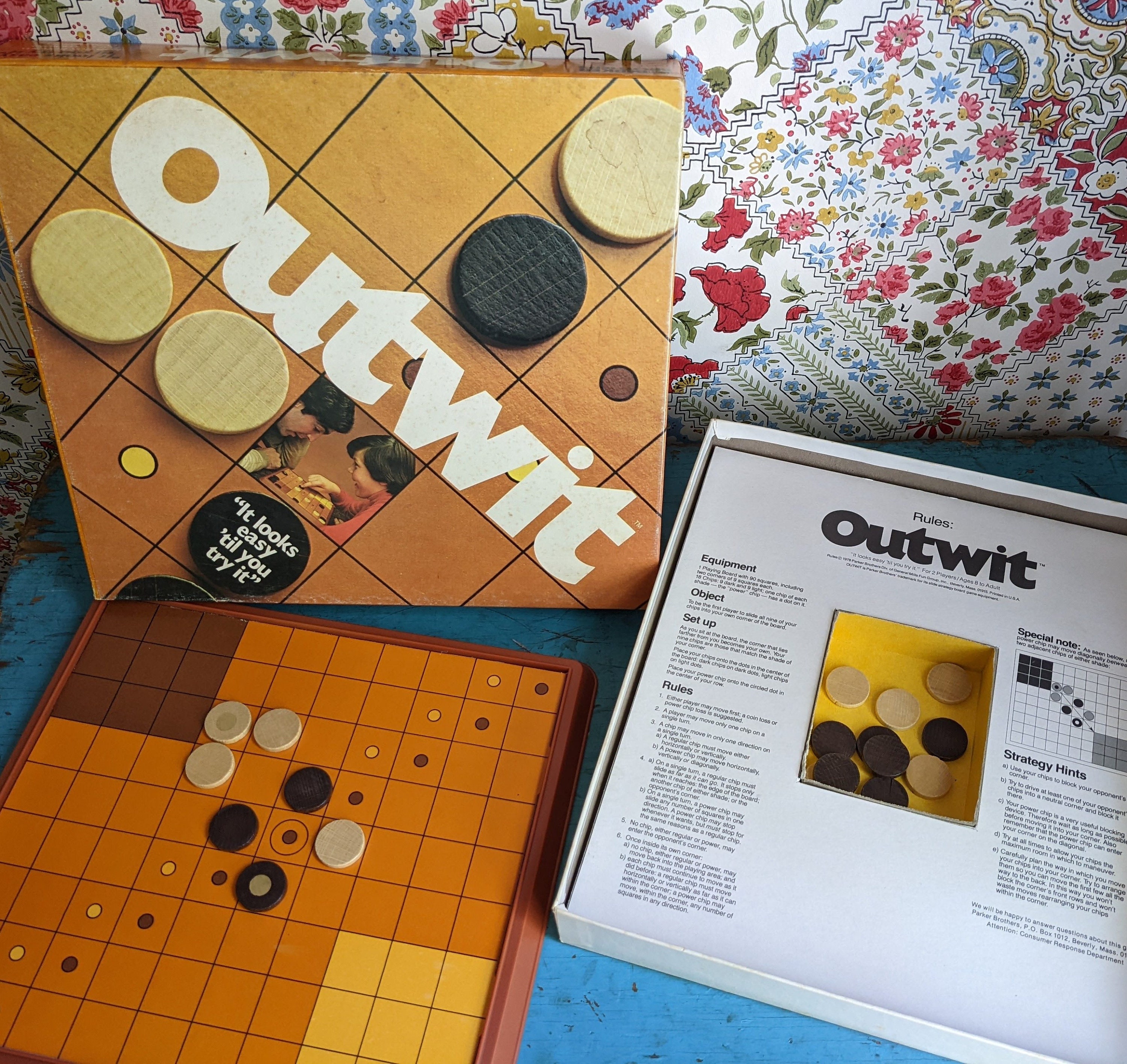 1978 "outwit" Classic Strategy Game COMPLETE - Etsy