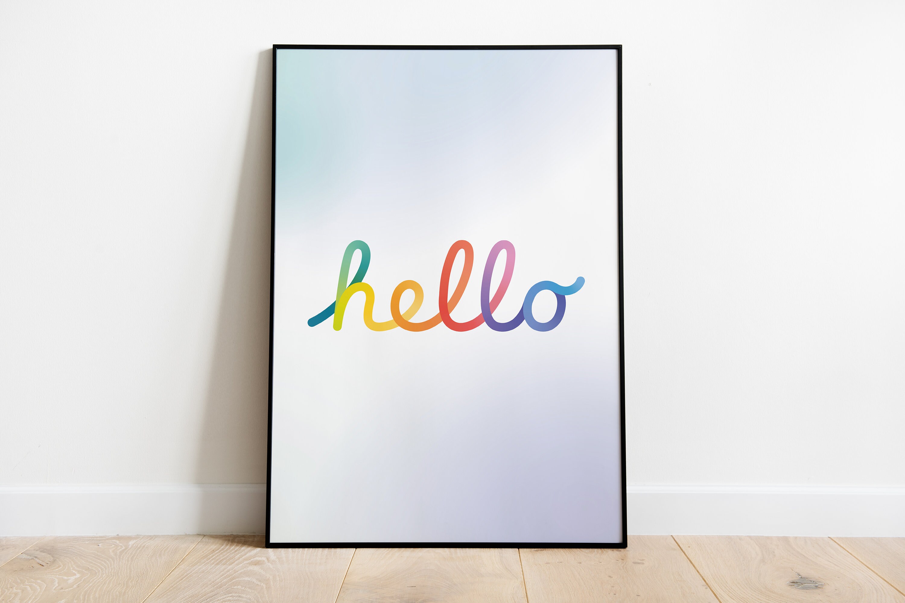 Apple "hello" Logotype Poster Digital Download DIN A4 - A0 | Mac M1 ...