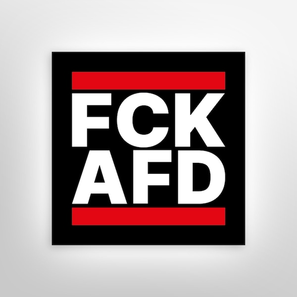 Fck afd sticker - Etsy.de