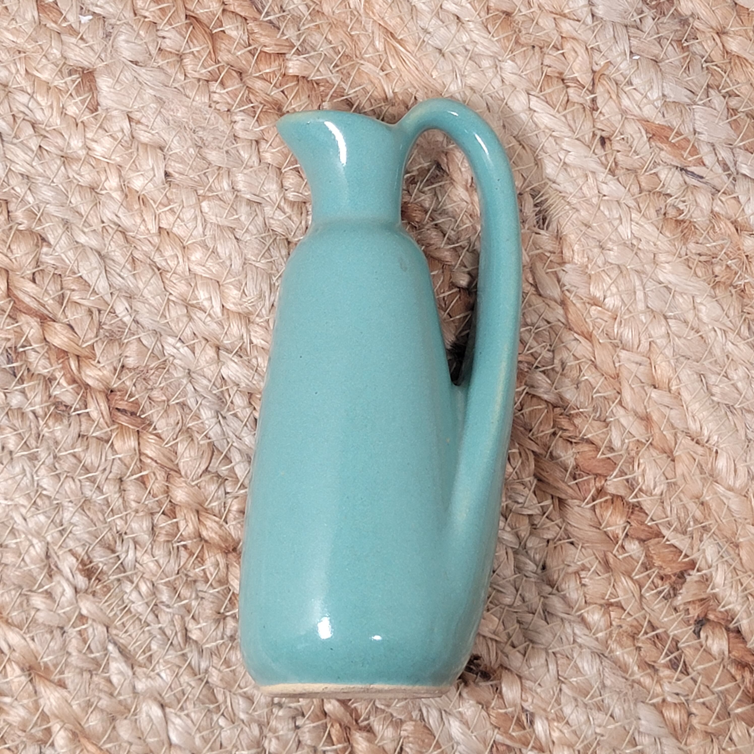 Vintage Ohio Pottery, Stoneware Miniature Pitcher/bud Vase, Possibly ...