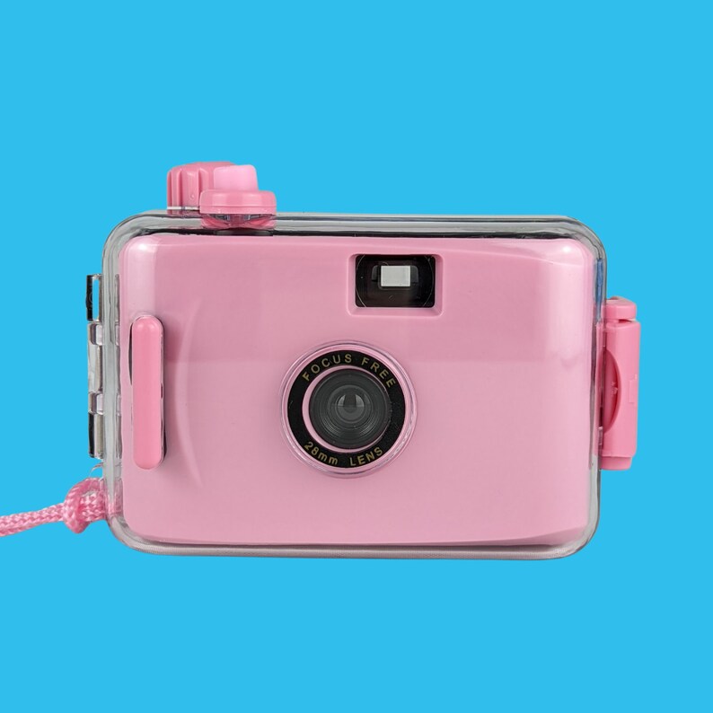 Pink Underwater Focus Free 35mm Point and Shoot Film Camera Reusable - Etsy