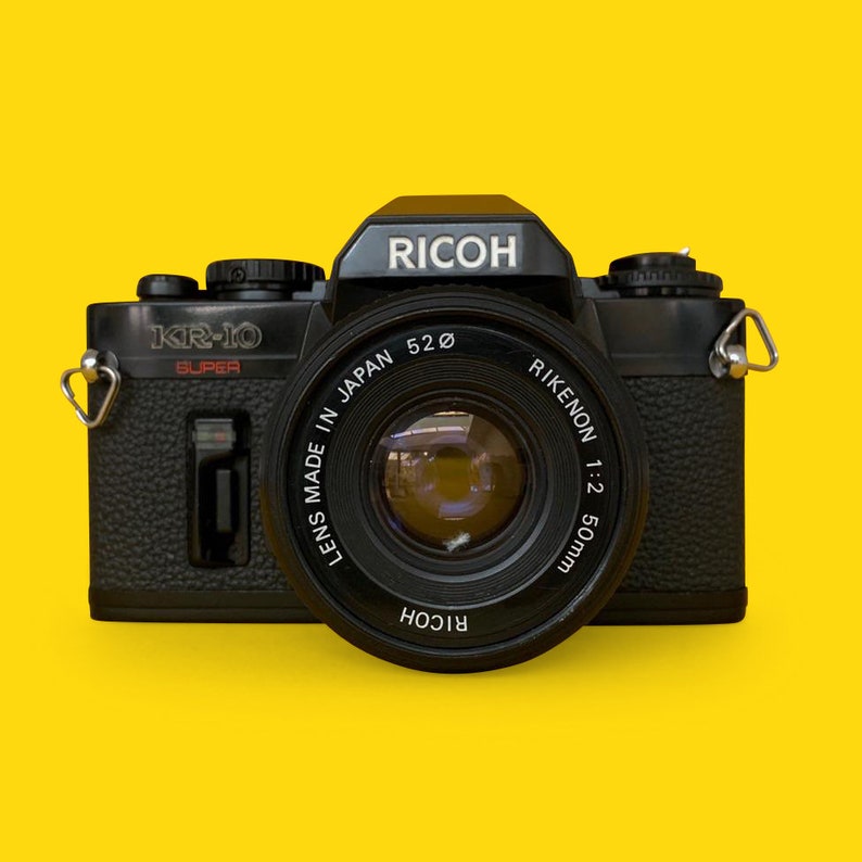Ricoh KR-10 Super 35mm SLR Film Camera With Original F/2 50mm Prime ...