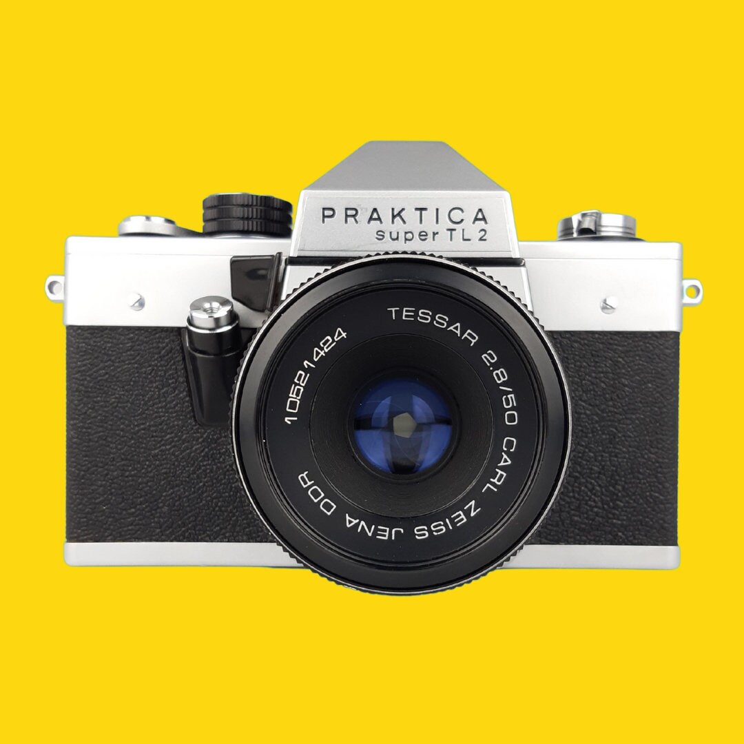 Praktica Vintage Metal 35mm SLR Film Camera With Prime Lens - Etsy