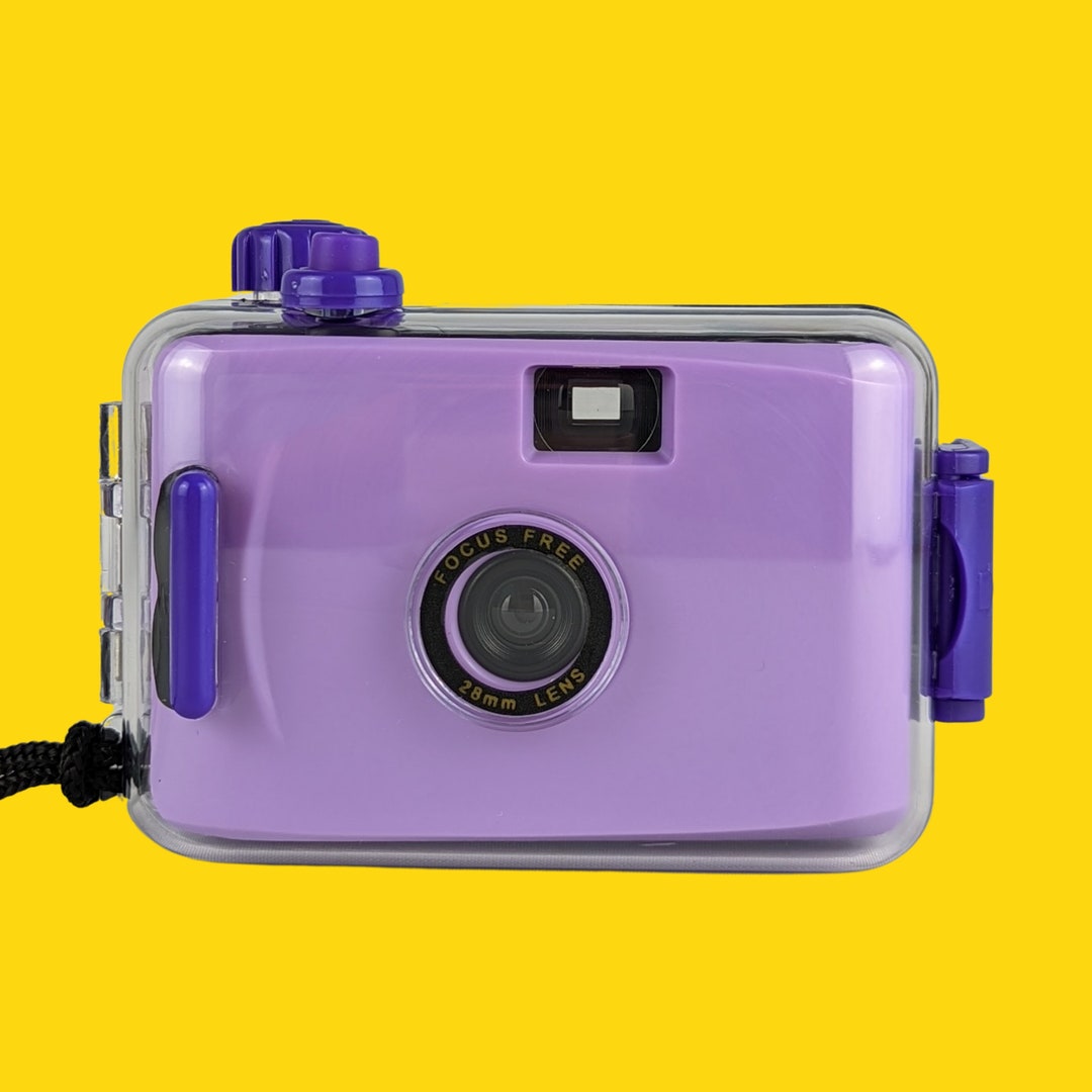Purple Underwater Focus Free 35mm Point and Shoot Film Camera - Etsy