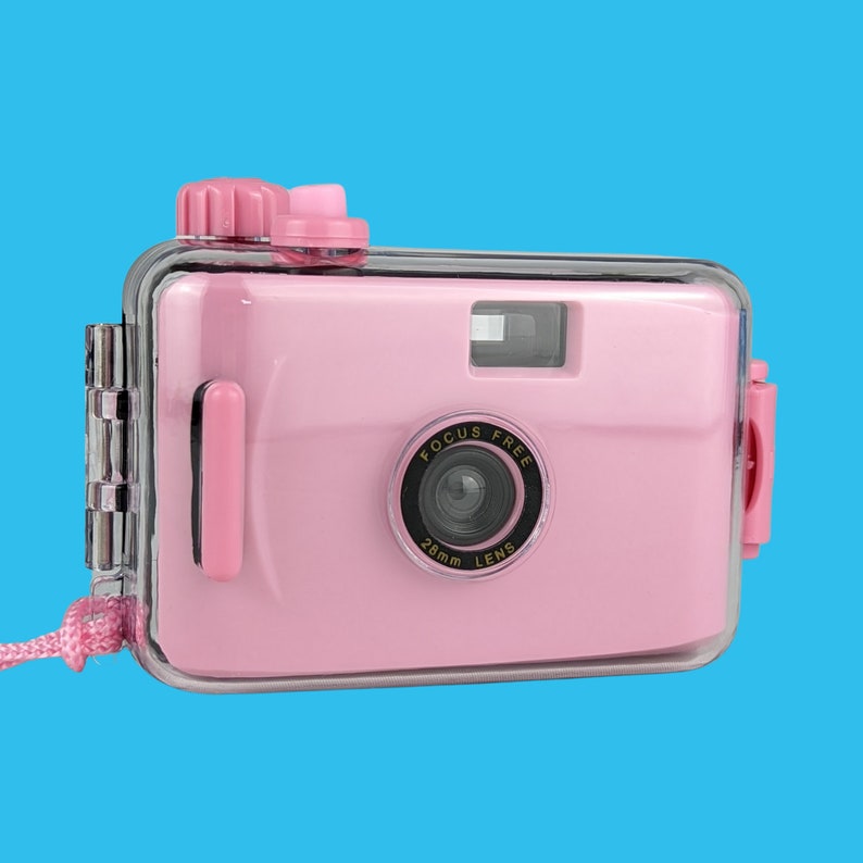 Pink Underwater Focus Free 35mm Point and Shoot Film Camera Reusable - Etsy