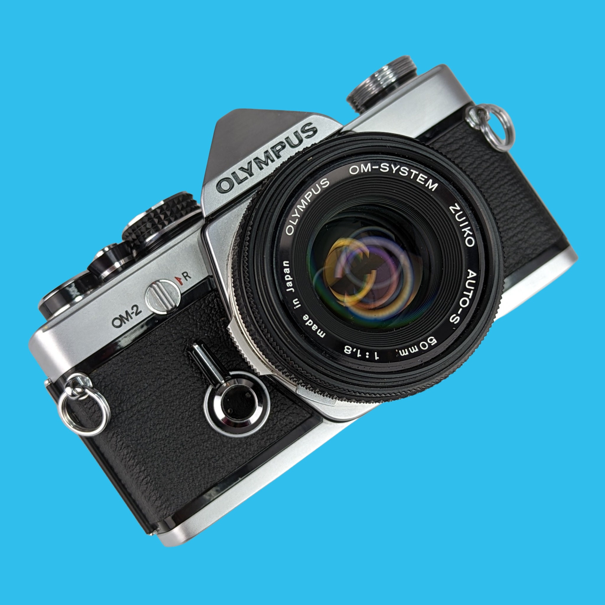 Olympus OM2 Vintage 35mm SLR Film Camera With F/1.8 50mm Prime Lens - Etsy