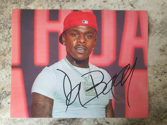 DA BABY Hip Hop DABABY Rapper Hand Signed Autograph 8x10 | Etsy