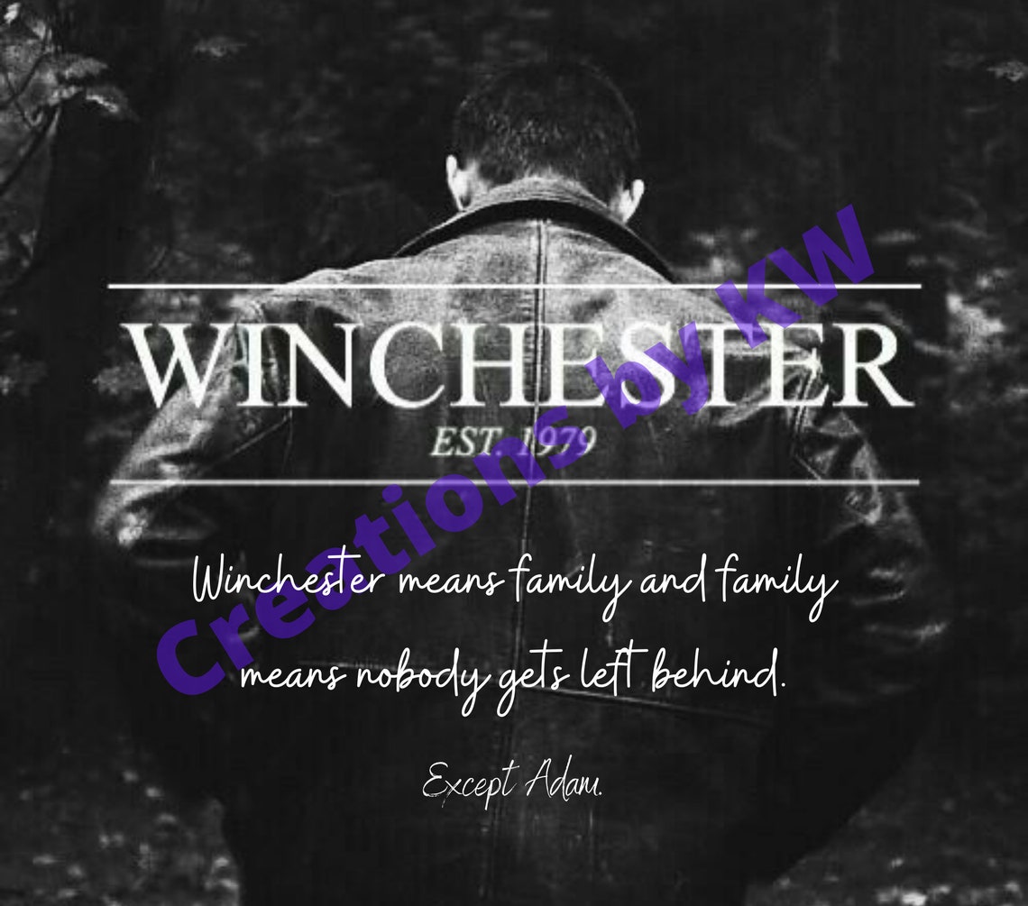 SPN Winchester 20 Oz Straight Tumbler Wrap Design - Etsy