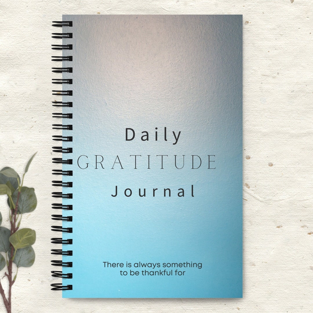 Gratitude Journal Thankful Journal Minimalist Journal Reflection ...