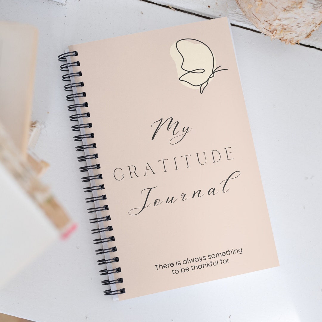 Gratitude Journal: Daily Selfcare, Positive Thoughts, Wellness Gift ...