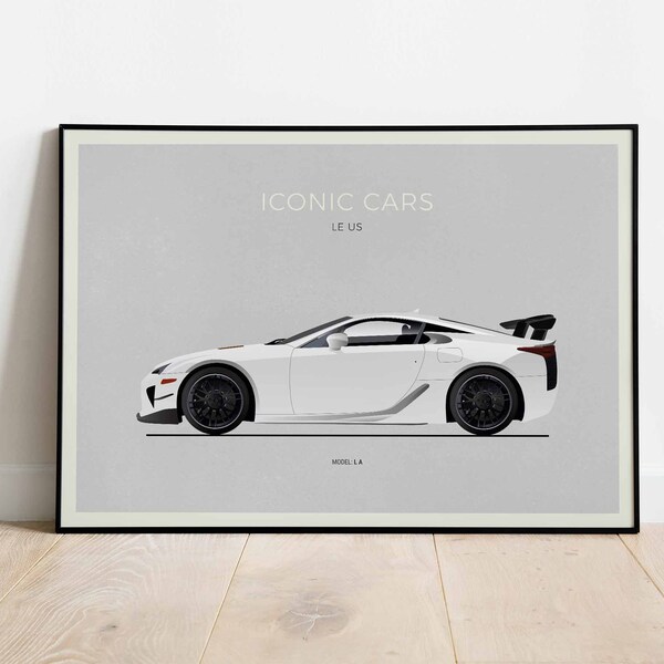 Lexus Wall Decor - Etsy