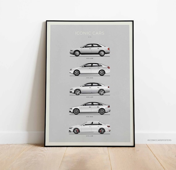 Audi Car Advertising Posters