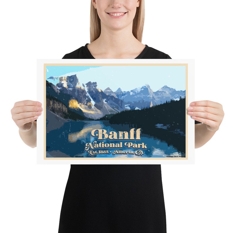 Banff National Park Poster Print - Etsy