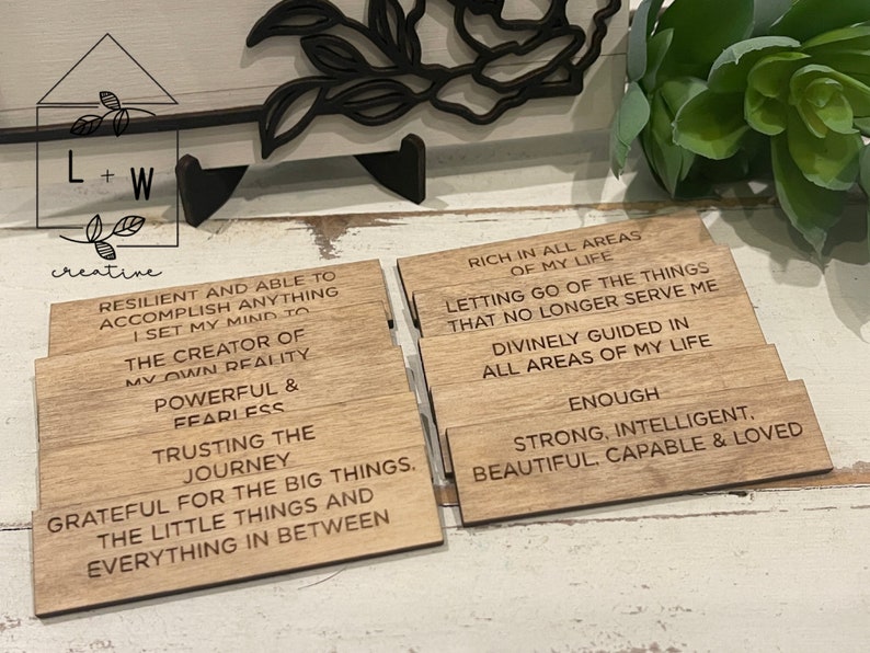 I AM Layered Affirmation Sign Sign Digital Laser Cut SVG File - Etsy