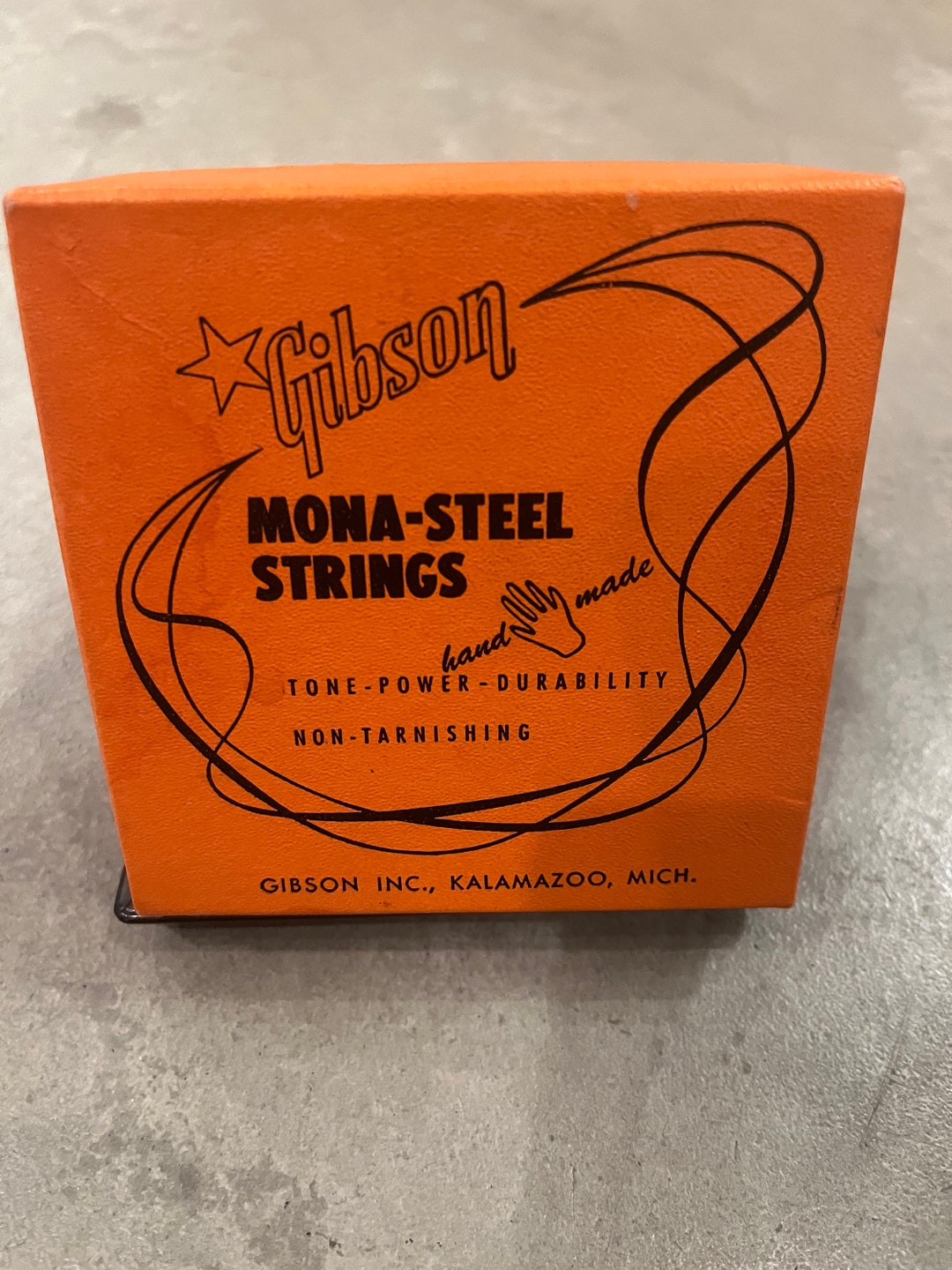 Vintage Gibson Guitar Strings 1950s Hi Fi Flat Wound No 040 - Etsy