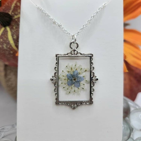 Pressed Flower Jewelry - Etsy