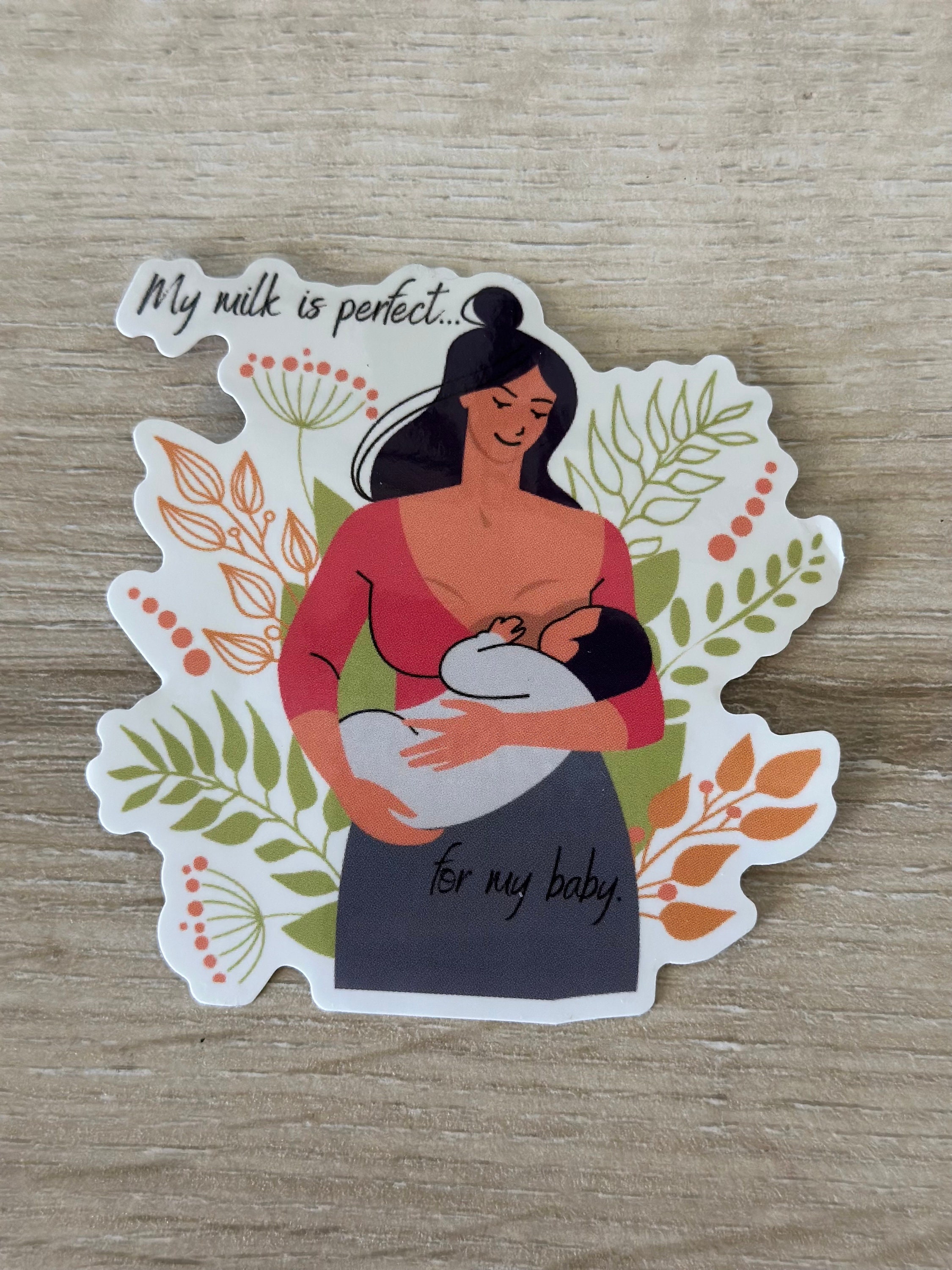 Breastfeeding Lactation Mama’s Breastmilk Waterproof Vinyl Stickers 4 ...