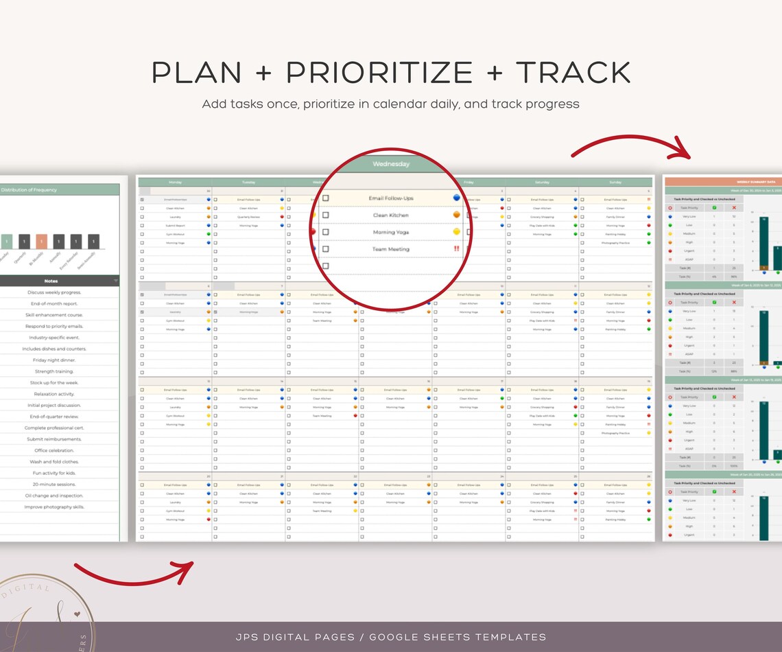 Home Maintenance Calendar: Automated Google Sheets Task Tracker ...