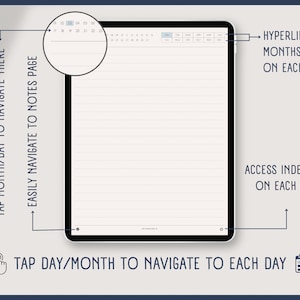 Daily Digital Journal | Un-dated 365 Daily Pages | Goodnotes ...