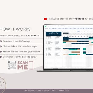 Employee Absence Tracker: Google Sheets Template, Staff Attendance ...