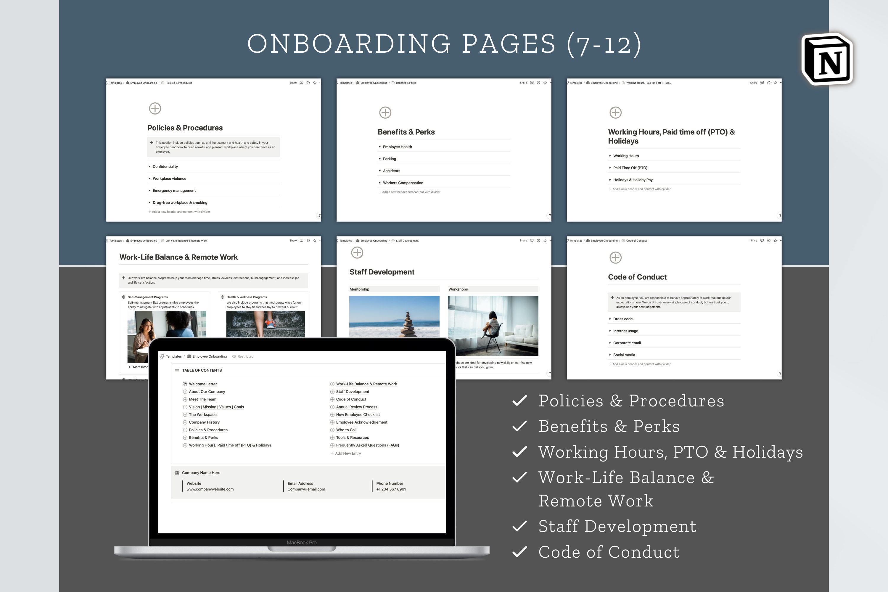 Notion Employee Handbook Notion Onboarding Template Notion - Etsy Notion Employee Handbook Notion Onboarding Template Notion - Etsy