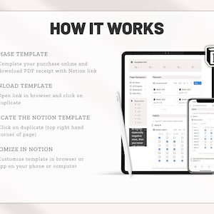 Notion Life and Work Planner | Notion Life Dashboard | Notion Project ...