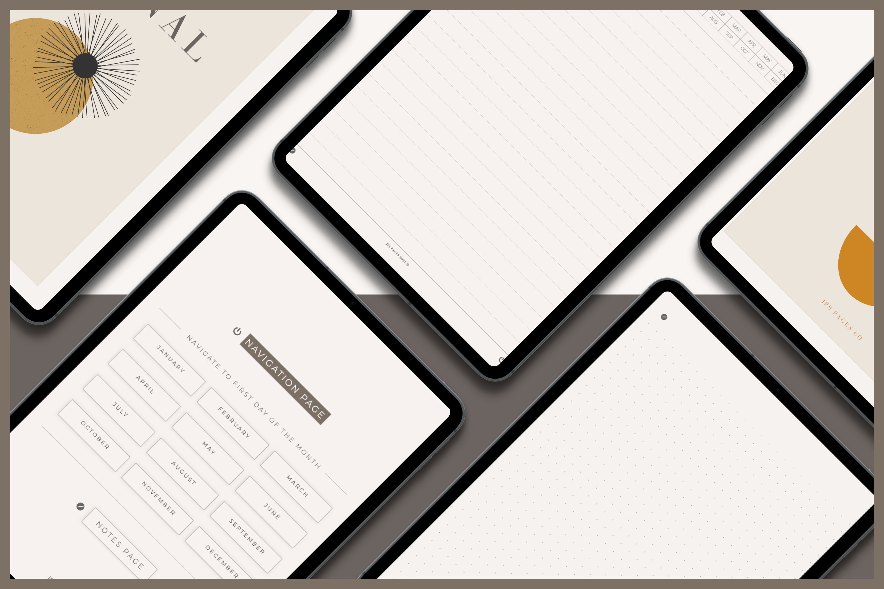 Daily Digital Journal Un-dated 365 Day Journal Goodnotes & - Etsy