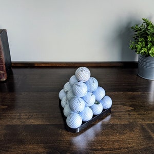 Golf Ball Pyramid Trays (triangle) - Etsy