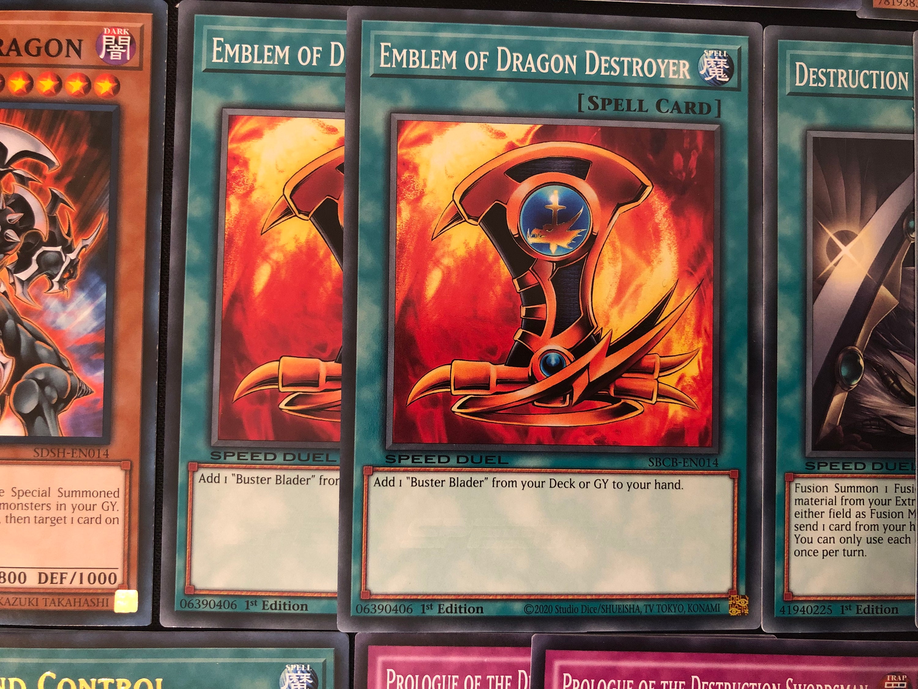 Yugioh Buster Blader Deck- Swordmaster- Wizard- Robot- Dragon Buster ...